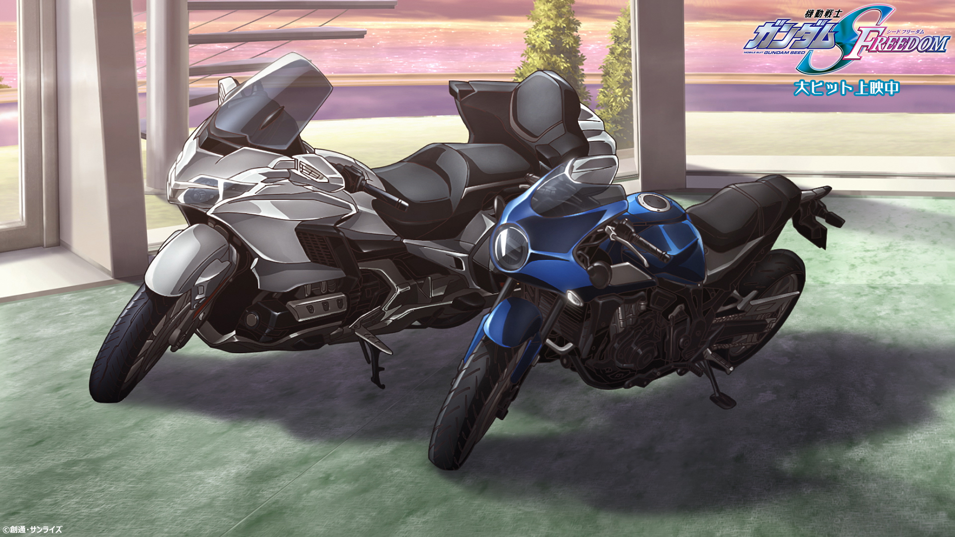 มอเตอร์ไซค์ที่อยู่ใน Mobile Suit Gundam SEED Freedom จะถูกนไปโชว์ที่งาน Honda Motorcycle Show ...