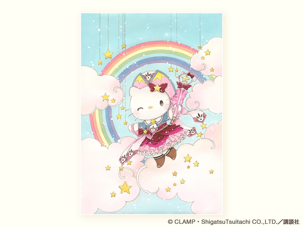 CLAMP ออกแบบชุดสาวน้อยเวทมนตร์ ฉลองครบรอบ 50 ปี Hello Kitty – DexNews
