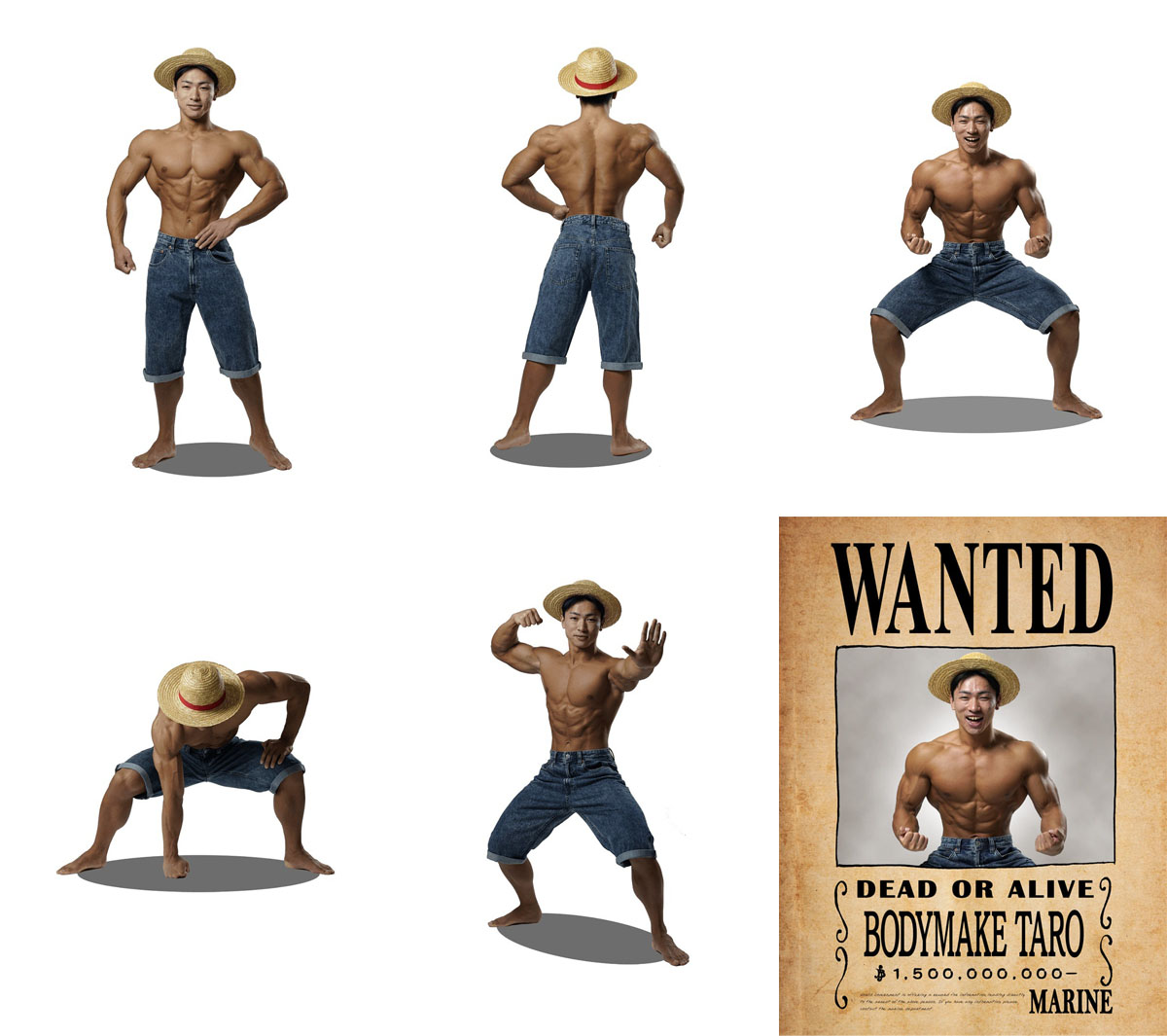 ฟิตเนสธีม One Piece ชวนประกวดโชว์กล้ามสไตลลูฟี่ กับ One Piece Body Make ...